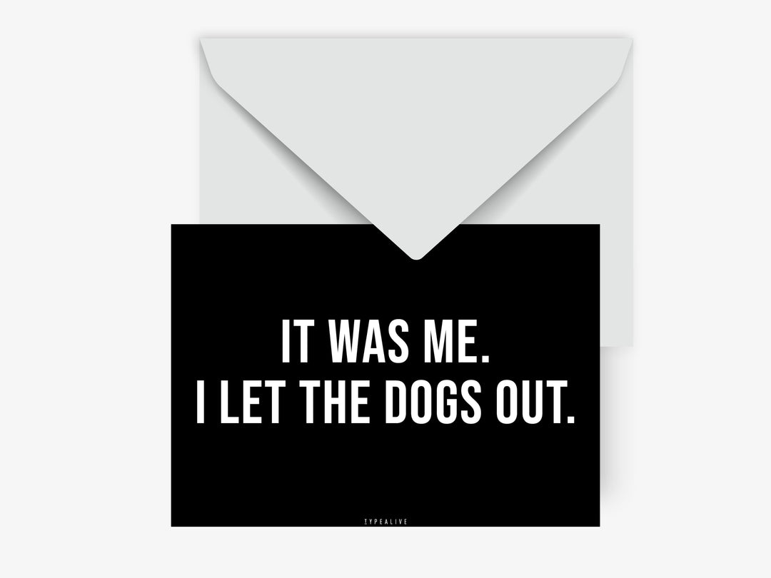 Postcard / It Was Me – typealive