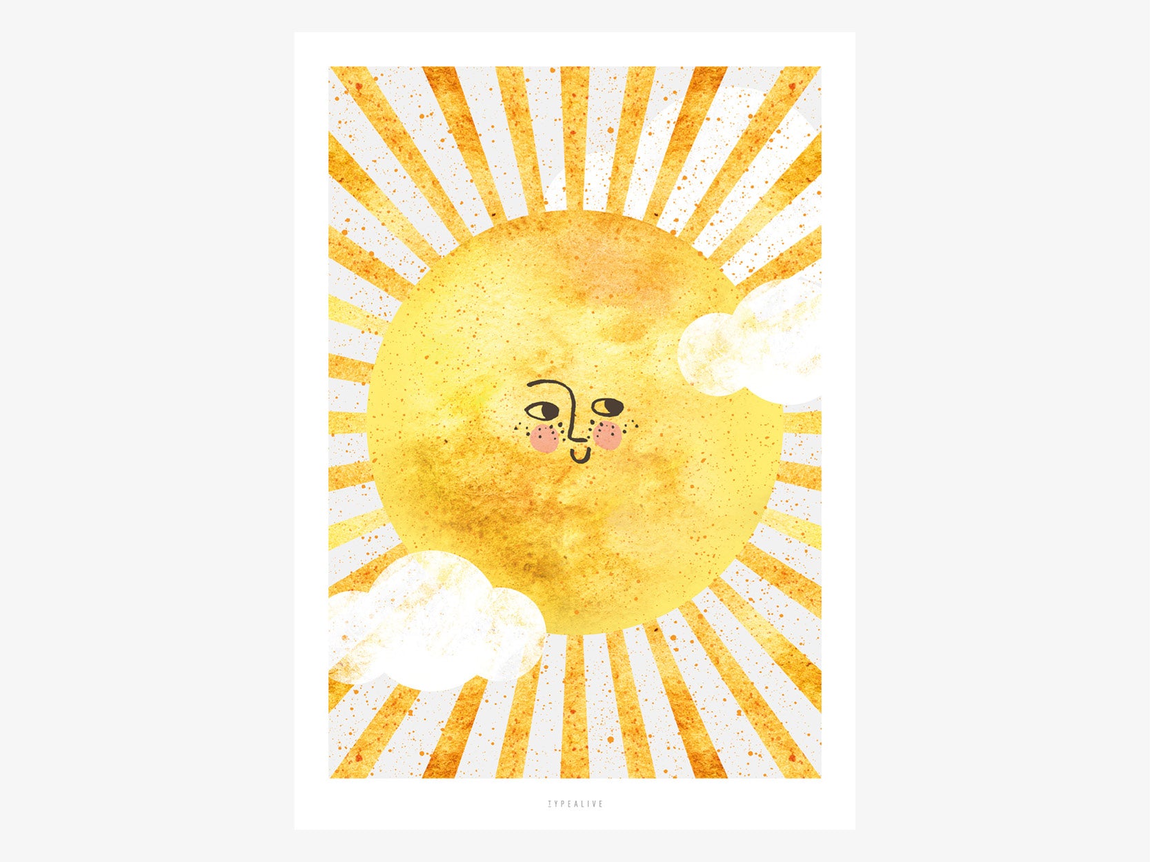 Print / Little Sun – typealive