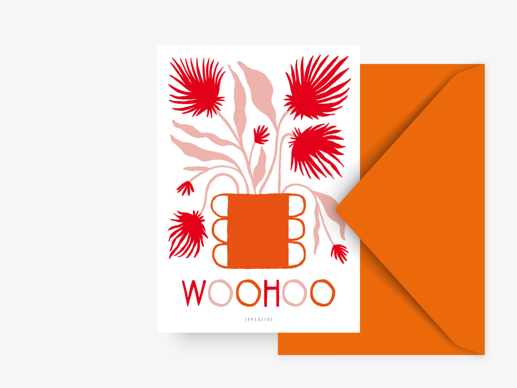 Postcard / A Way To Say Woo Hoo – typealive