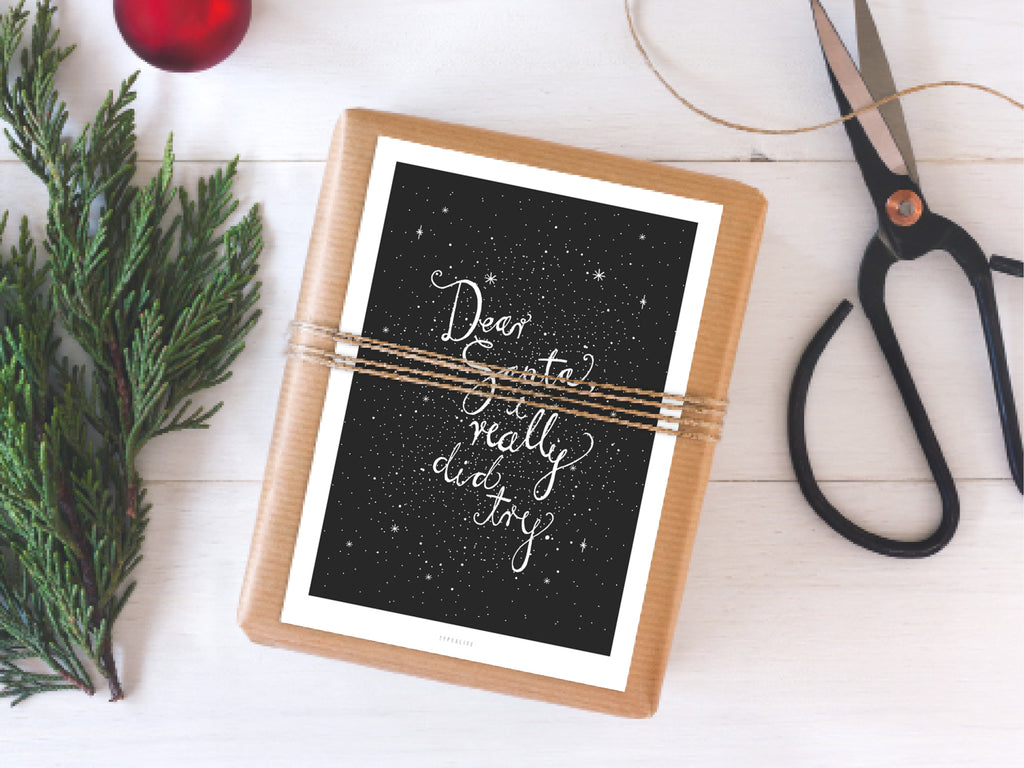 Postcard / Dear Santa No. 2 – typealive