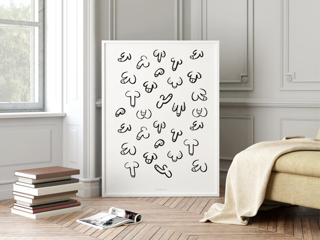 Print / THICK friends – typealive